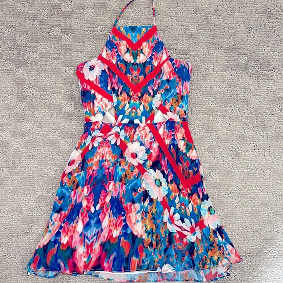 NBD | Dresses | Nbd By Revolve Halter Cut Out Dress S | Poshmark
